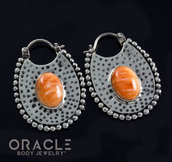 White Brass Coven with Spiny Oyster Shell – Oracle Body Jewelry