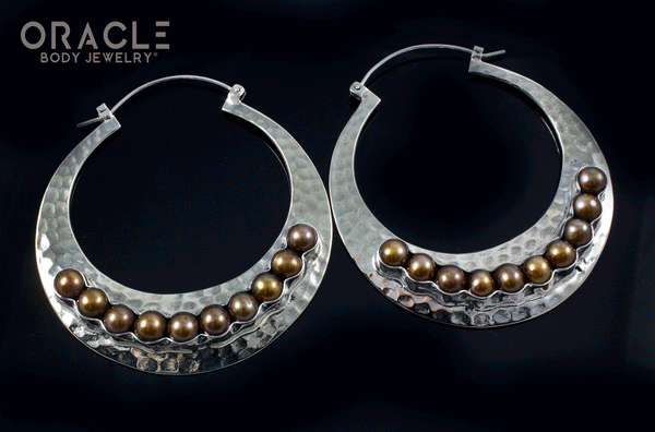 Brooklyn with Channel Set Pearls – Oracle Body Jewelry