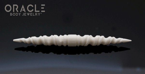 Twisted Bone Septum Spike – Oracle Body Jewelry