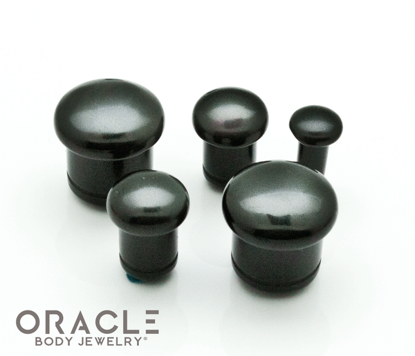 Rainbow Obsidian Single Flare Plugs – Oracle Body Jewelry
